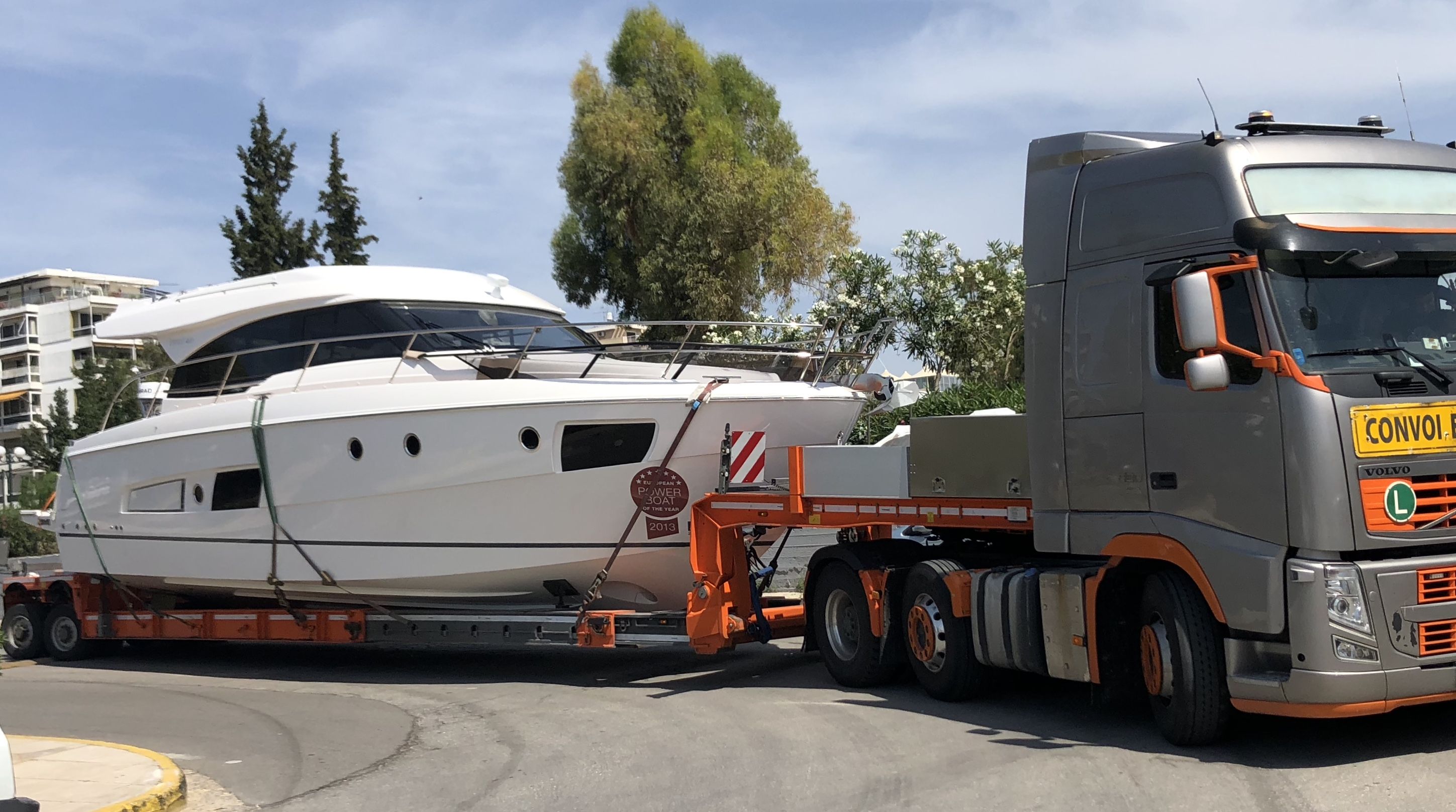 Inspet International Special Transport - International Yacht Transport